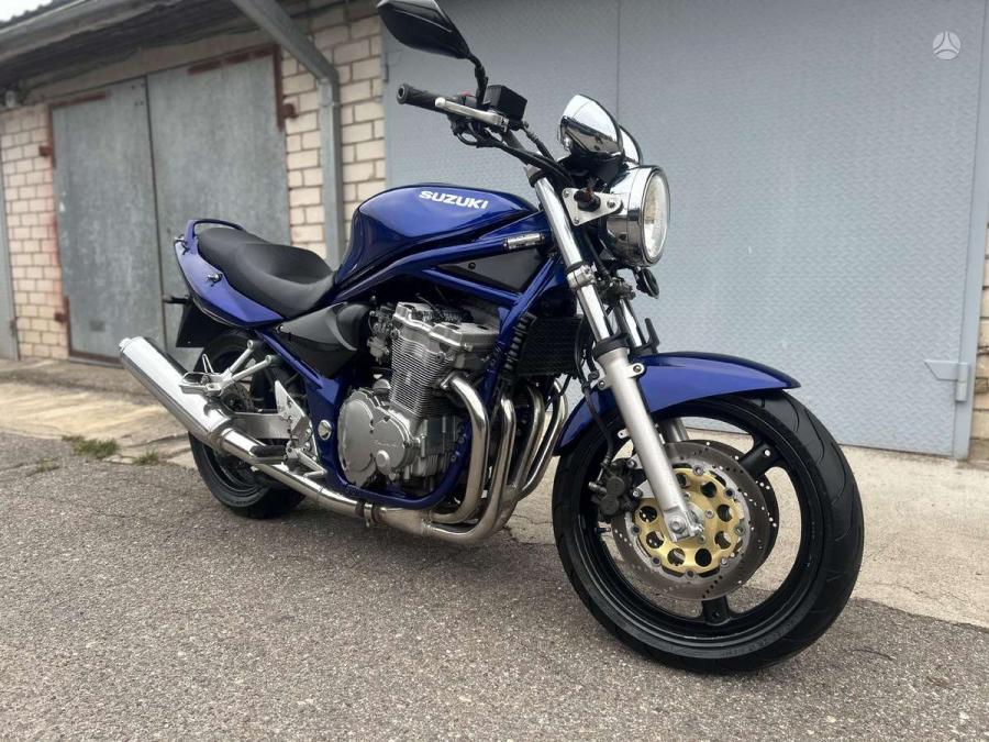 Blue Suzuki GSF 2003 in Birstonas, with an engine capacity of 0.60 L and mileage of 35 thousand km for 1799 €, photo 1 on AUTOMOTO.COM.LV