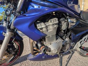 Zils Suzuki GSF 2003 Kauņa, ar dzinēja tilpumu 0.60 L un nobraukumu 56 tūkst. km par 1300 €, foto 6 vietnē AUTOMOTO.COM.LV