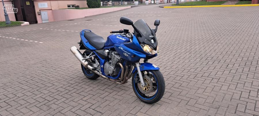 Blue Suzuki GSF 2004 in Druskininkai, with an engine capacity of 0.60 L and mileage of 48 thousand km for 1600 €, photo 1 on AUTOMOTO.COM.LV