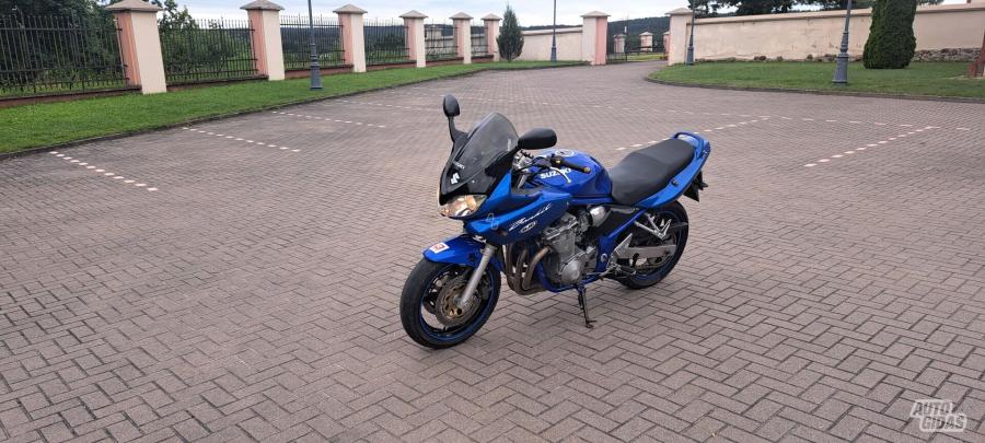 Blue Suzuki GSF 2004 in Druskininkai, with an engine capacity of 0.60 L and mileage of 48 thousand km for 1600 €, photo 3 on AUTOMOTO.COM.LV