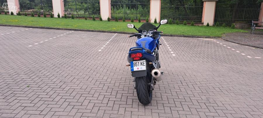 Blue Suzuki GSF 2004 in Druskininkai, with an engine capacity of 0.60 L and mileage of 48 thousand km for 1600 €, photo 9 on AUTOMOTO.COM.LV