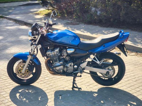 Zils Suzuki GSF 2005 Viļņa, ar dzinēja tilpumu 0.60 L un nobraukumu 62 tūkst. km par 1600 €, foto 7 vietnē AUTOMOTO.COM.LV