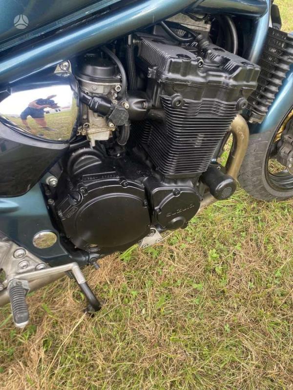 Blue Suzuki GSF 2005 in Jonava, with an engine capacity of 1.20 L and mileage of 49 thousand km for 1950 €, photo 7 on AUTOMOTO.COM.LV