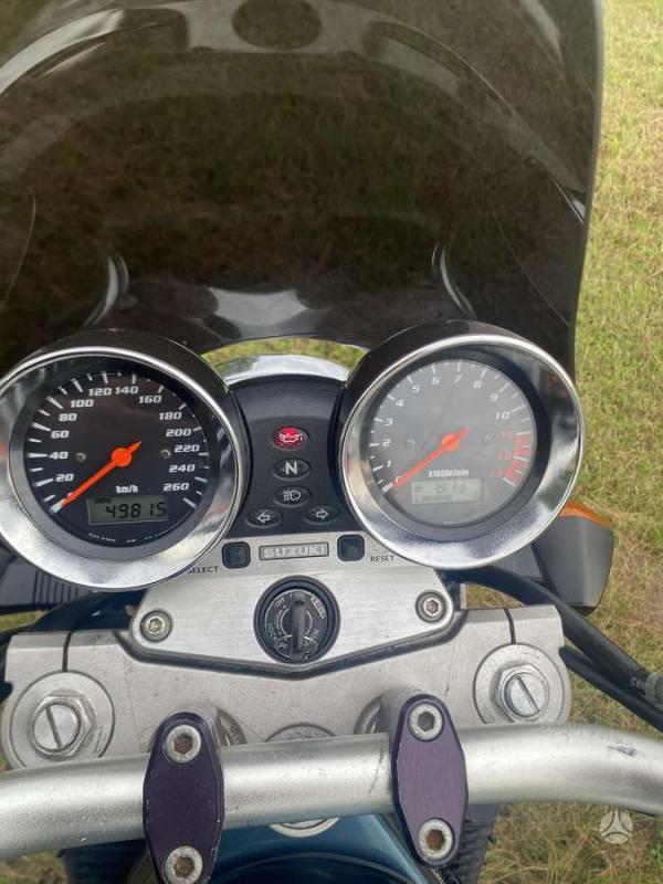 Blue Suzuki GSF 2005 in Jonava, with an engine capacity of 1.20 L and mileage of 49 thousand km for 1950 €, photo 8 on AUTOMOTO.COM.LV