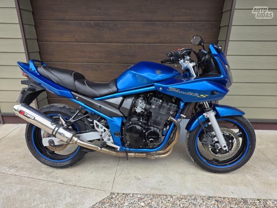 Zils Suzuki GSF 2007 Pasvalys, ar dzinēja tilpumu 0.65 L un nobraukumu 49 tūkst. km par 1499 €, foto 3 vietnē AUTOMOTO.COM.LV