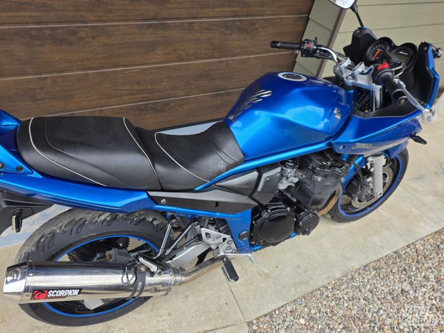 Zils Suzuki GSF 2007 Pasvalys, ar dzinēja tilpumu 0.65 L un nobraukumu 49 tūkst. km par 1499 €, foto 14 vietnē AUTOMOTO.COM.LV