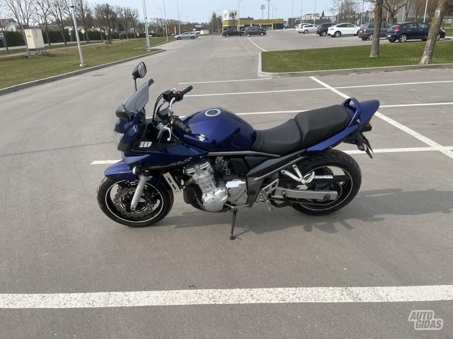 Blue Suzuki GSF 2008 in Kaunas, with an engine capacity of 0.65 L and mileage of 0 thousand km for 2300 €, photo 1 on AUTOMOTO.COM.LV