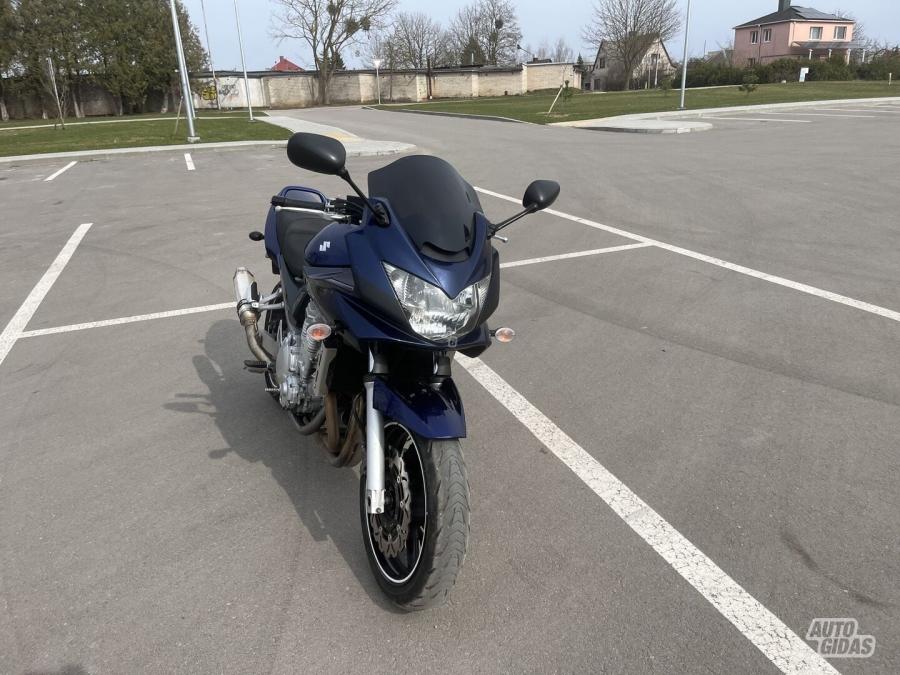 Blue Suzuki GSF 2008 in Kaunas, with an engine capacity of 0.65 L and mileage of 0 thousand km for 2300 €, photo 2 on AUTOMOTO.COM.LV