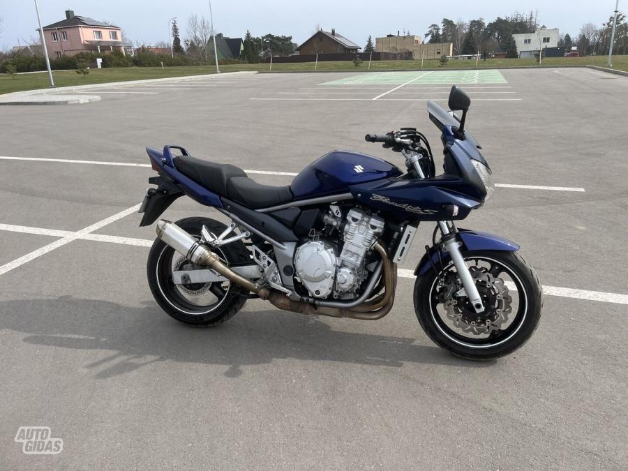 Blue Suzuki GSF 2008 in Kaunas, with an engine capacity of 0.65 L and mileage of 0 thousand km for 2300 €, photo 3 on AUTOMOTO.COM.LV