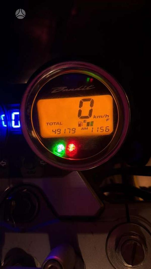 Blue Suzuki GSF 2009 in Klaipeda, with an engine capacity of 1.26 L and mileage of 49 thousand km for 3000 €, photo 1 on AUTOMOTO.COM.LV