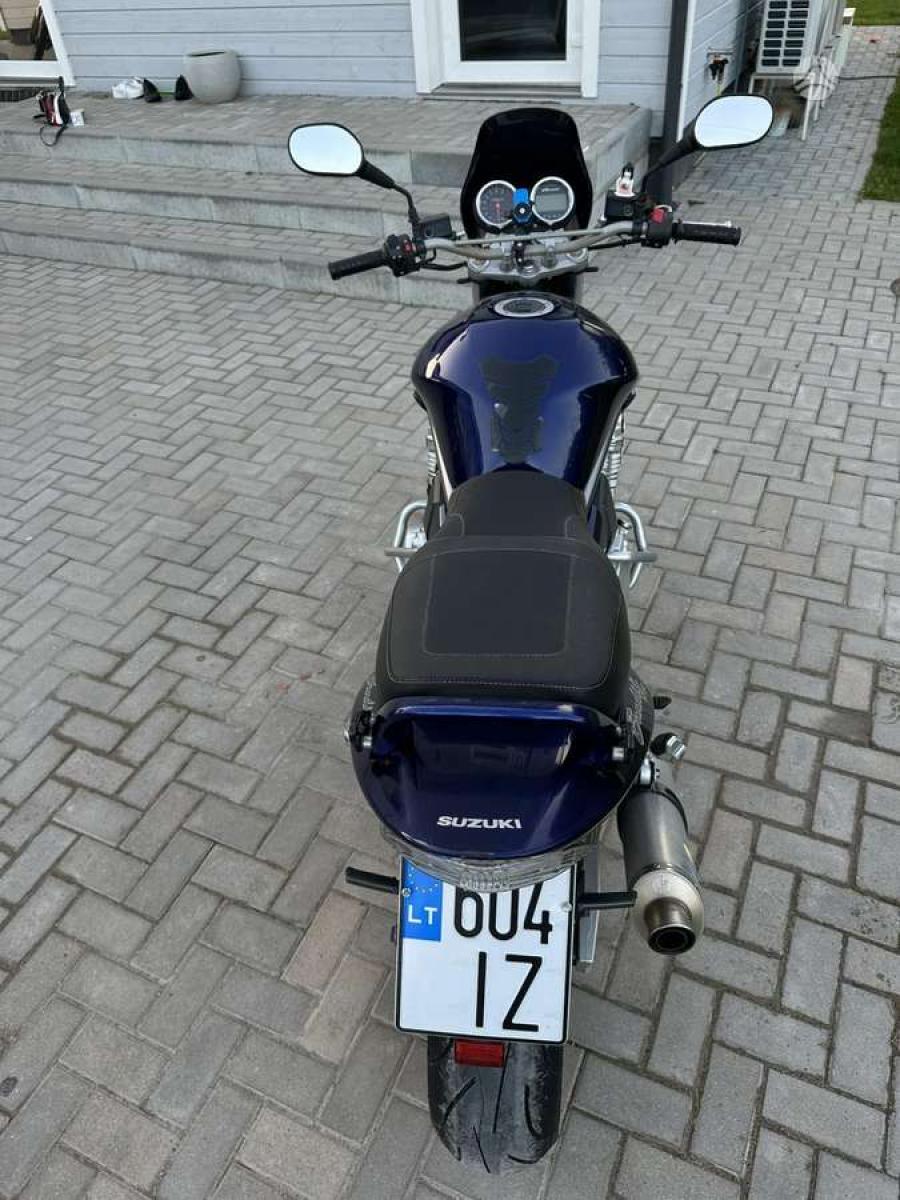 Blue Suzuki GSF 2009 in Klaipeda, with an engine capacity of 1.26 L and mileage of 49 thousand km for 3000 €, photo 4 on AUTOMOTO.COM.LV