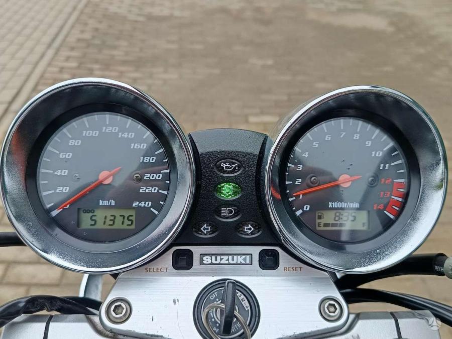Grey Suzuki GSF 2005 in Telschi, with an engine capacity of 0.60 L and mileage of 51 thousand km for 1350 €, photo 10 on AUTOMOTO.COM.LV