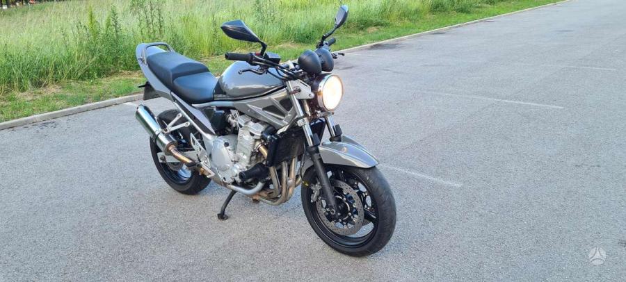 Grey Suzuki GSF 2007 in Kaunas, with an engine capacity of 0.66 L and mileage of 61 thousand km for 1900 €, photo 8 on AUTOMOTO.COM.LV