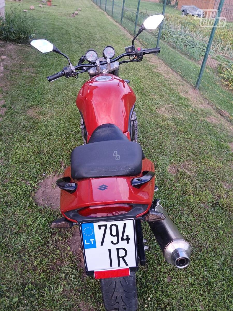 Suzuki GSF 1999 Viļņa, ar dzinēja tilpumu 0.60 L un nobraukumu 74 tūkst. km par 1300 €, foto 7 vietnē AUTOMOTO.COM.LV
