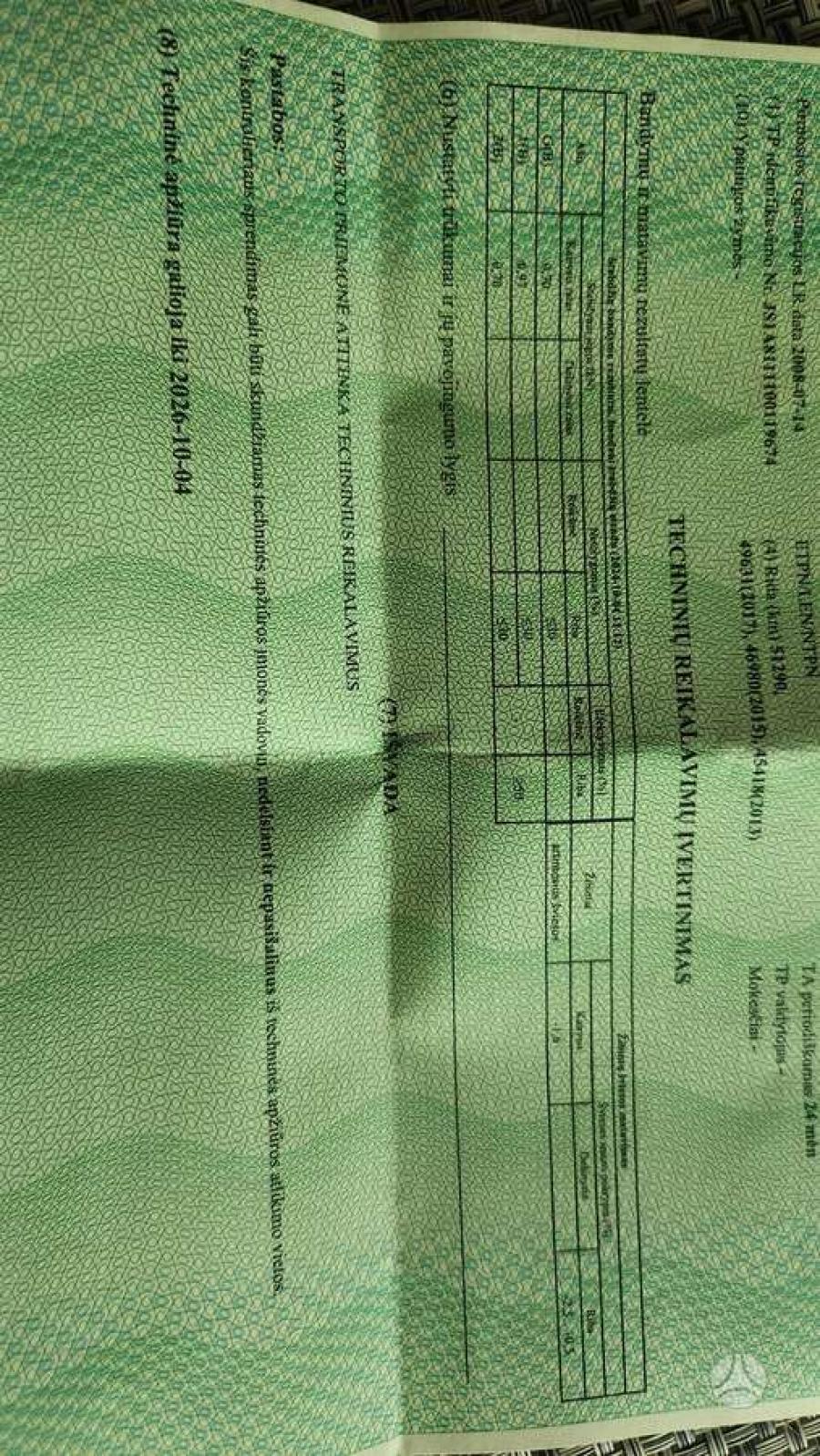 Сузуки GSF 2002 в Вильнюс, объемом двигателя 0.60 л и пробегом 51 тыс. км за 1600 €, фото 6 на AUTOMOTO.COM.LV