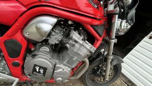 Red Suzuki GSF 1999 in Svencionys, with an engine capacity of 0.00 L and mileage of 2147 thousand km for 1100 €, photo 5 on AUTOMOTO.COM.LV