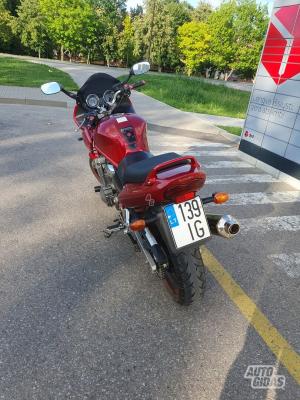 Red Suzuki GSF 2002 in Alytus, with an engine capacity of 0.60 L and mileage of 41 thousand km for 1650 €, photo 2 on AUTOMOTO.COM.LV