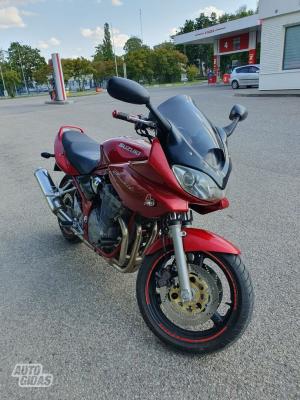 Red Suzuki GSF 2002 in Alytus, with an engine capacity of 0.60 L and mileage of 41 thousand km for 1650 €, photo 10 on AUTOMOTO.COM.LV
