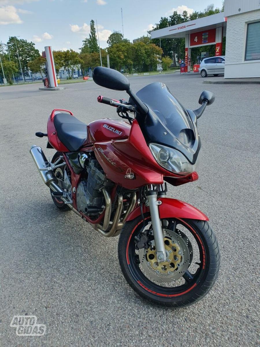 Red Suzuki GSF 2002 in Alytus, with an engine capacity of 0.60 L and mileage of 41 thousand km for 1650 €, photo 10 on AUTOMOTO.COM.LV