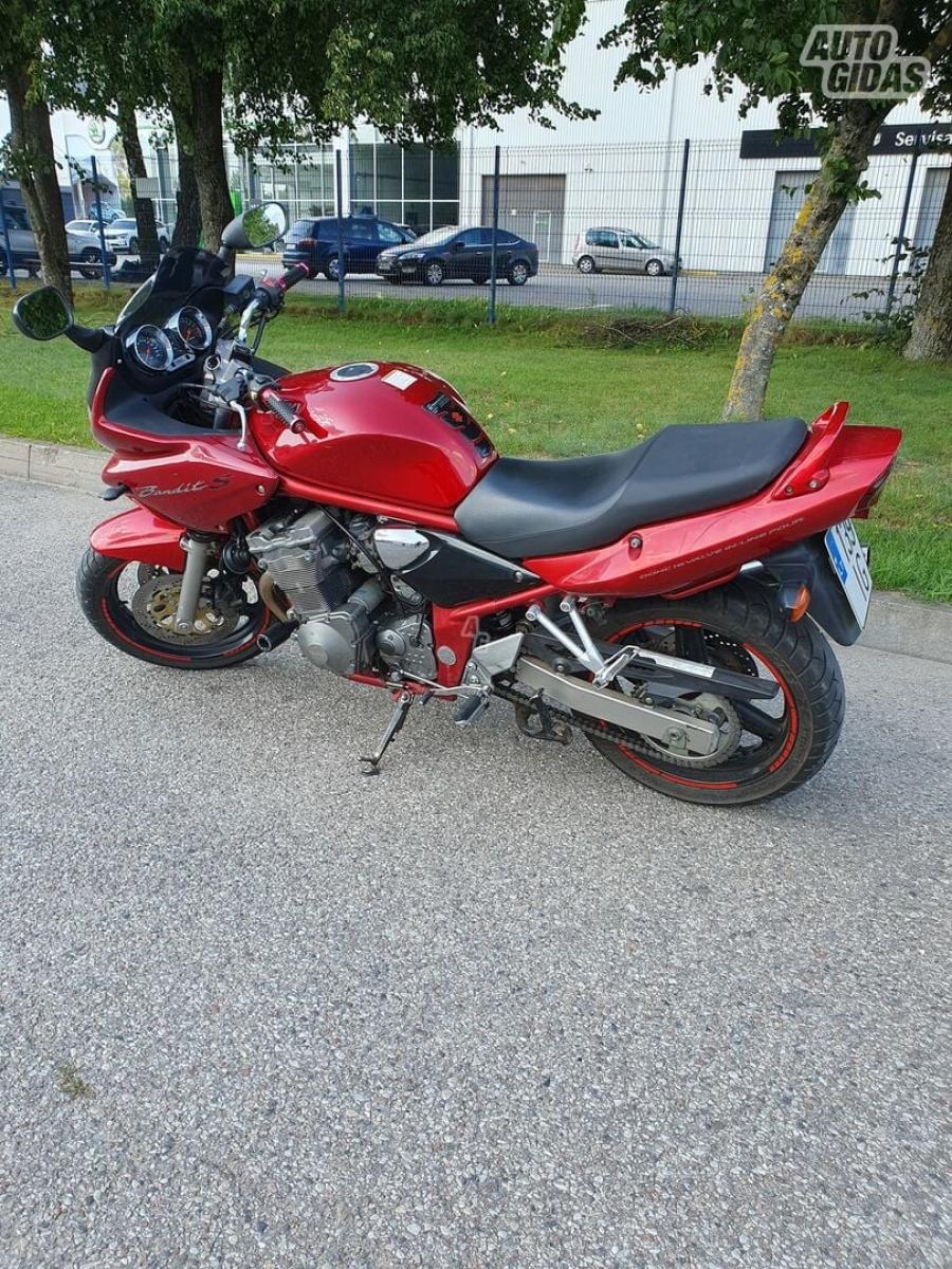 Red Suzuki GSF 2002 in Alytus, with an engine capacity of 0.60 L and mileage of 41 thousand km for 1650 €, photo 11 on AUTOMOTO.COM.LV