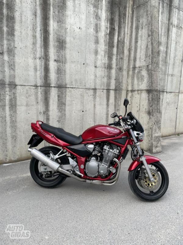 Red Suzuki GSF 2002 in Klaipeda, with an engine capacity of 0.60 L and mileage of 0 thousand km for 1850 €, photo 3 on AUTOMOTO.COM.LV