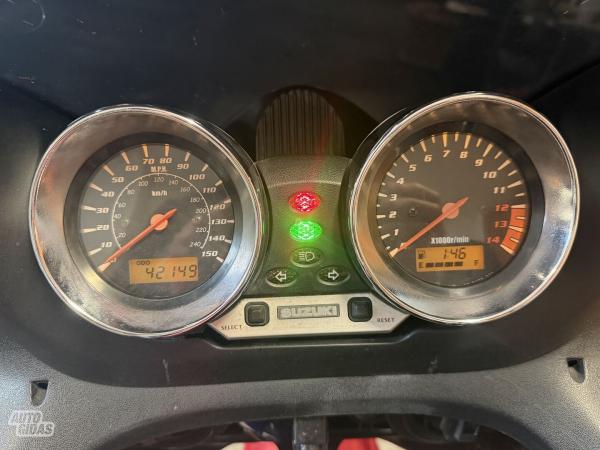 Sarkans Suzuki GSF 2003 Mažeikiai, ar dzinēja tilpumu 0.60 L un nobraukumu 42 tūkst. km par 1500 €, foto 5 vietnē AUTOMOTO.COM.LV