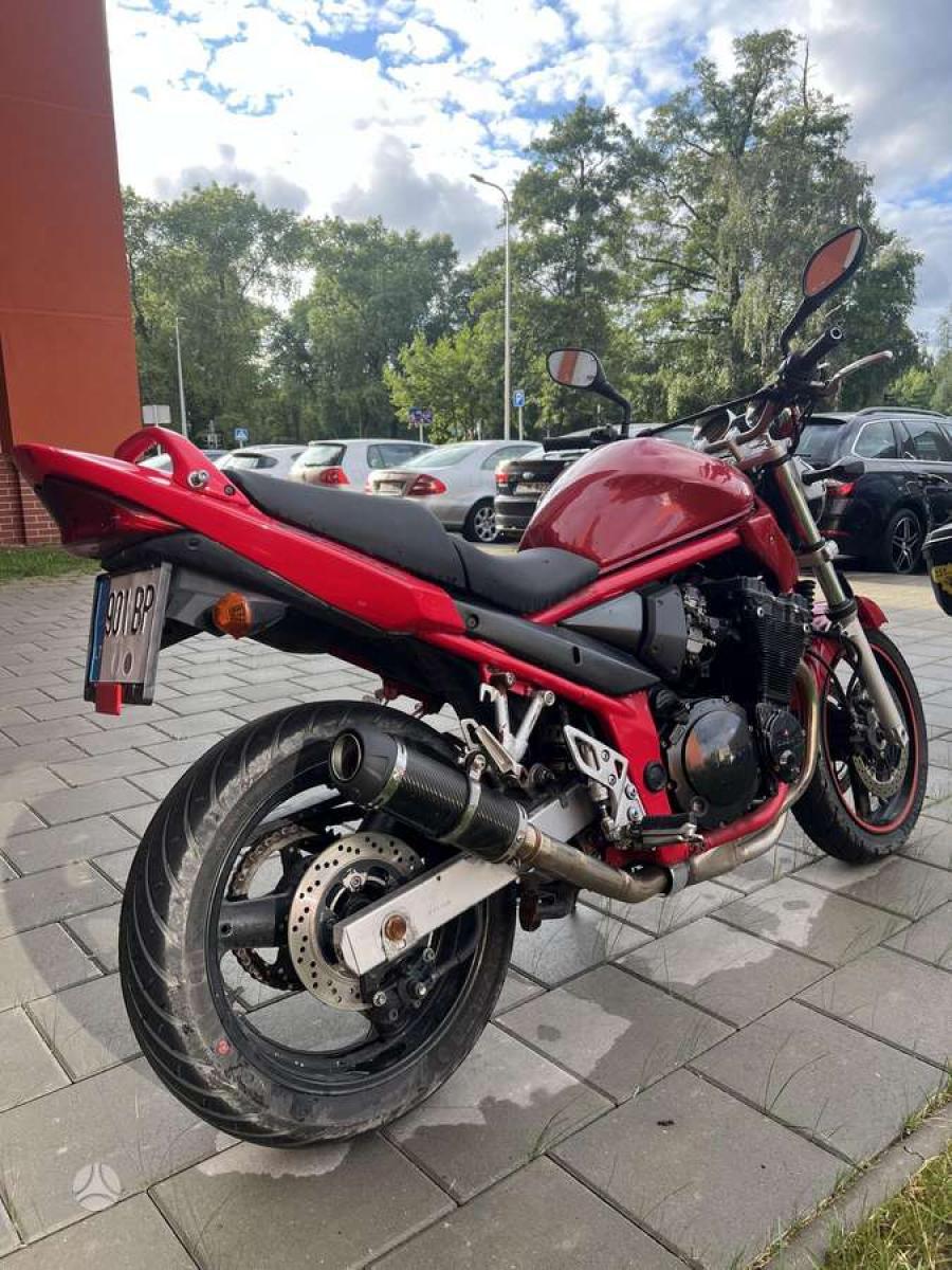 Sarkans Suzuki GSF 2006 Klaipėda, ar dzinēja tilpumu 0.66 L un nobraukumu 27 tūkst. km par 1300 €, foto 6 vietnē AUTOMOTO.COM.LV