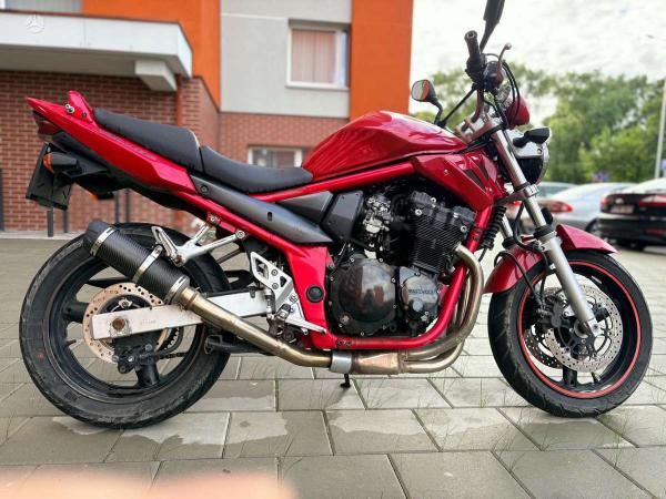 Red Suzuki GSF 2006 in Klaipeda, with an engine capacity of 0.66 L and mileage of 27 thousand km for 1300 €, photo 7 on AUTOMOTO.COM.LV
