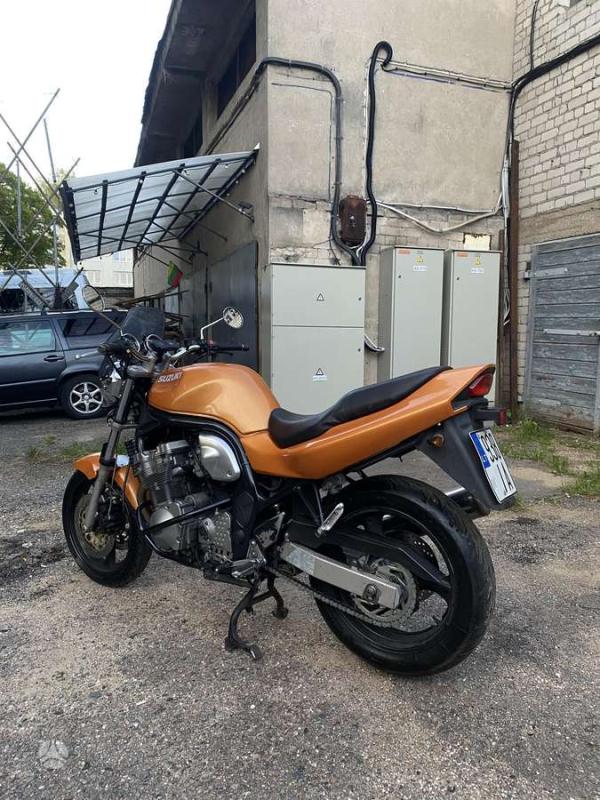 Dzeltens Suzuki GSF 1997 Viļņa, ar dzinēja tilpumu 0.60 L un nobraukumu 84 tūkst. km par 2150 €, foto 3 vietnē AUTOMOTO.COM.LV