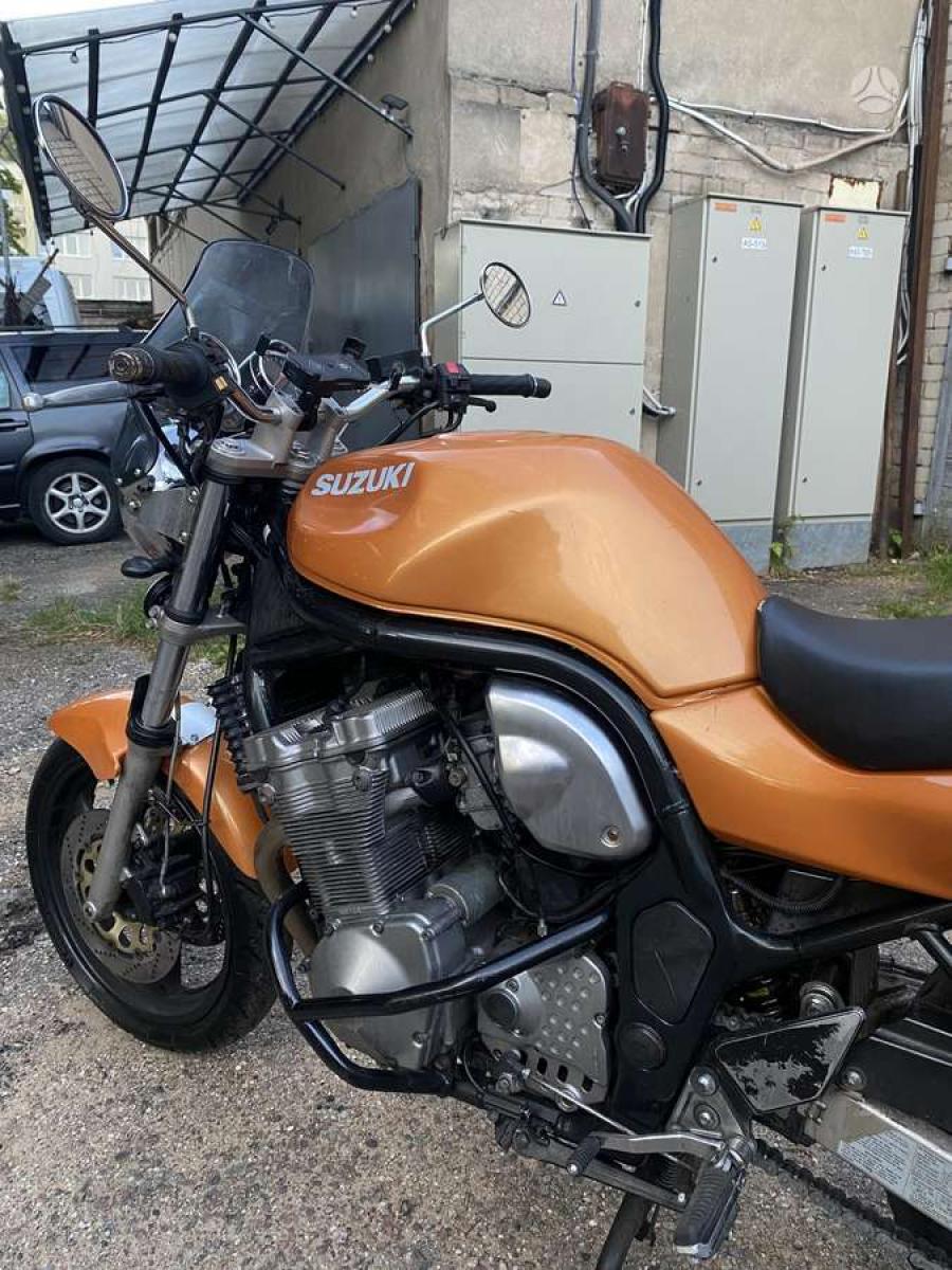 Yellow Suzuki GSF 1997 in Vilnius, with an engine capacity of 0.60 L and mileage of 84 thousand km for 2150 €, photo 7 on AUTOMOTO.COM.LV