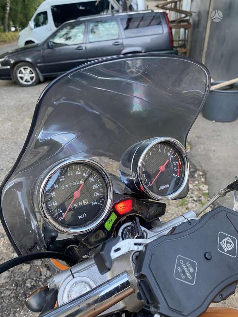 Yellow Suzuki GSF 1997 in Vilnius, with an engine capacity of 0.60 L and mileage of 84 thousand km for 2150 €, photo 9 on AUTOMOTO.COM.LV