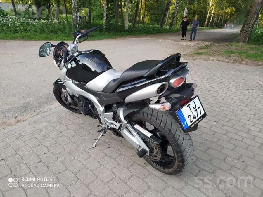 Suzuki GSR 600 2007 in Riga, with an engine capacity of 0.60 L and mileage of 0 thousand km for 2300 €, photo 3 on AUTOMOTO.COM.LV