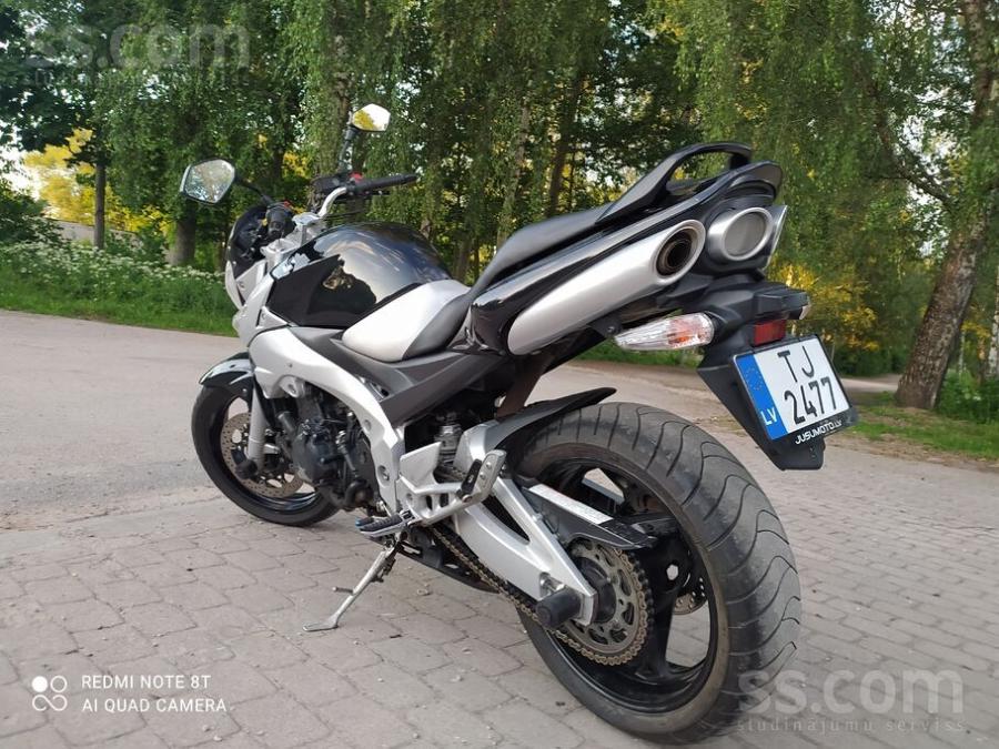 Suzuki GSR 600 2007 in Riga, with an engine capacity of 0.60 L and mileage of 0 thousand km for 2300 €, photo 7 on AUTOMOTO.COM.LV