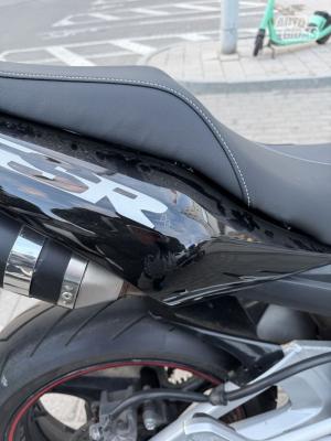 Black Suzuki GSR 2006 in Vilnius, with an engine capacity of 0.60 L and mileage of 48 thousand km for 2599 €, photo 9 on AUTOMOTO.COM.LV