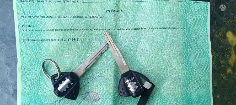 Черный Сузуки GSR 2008 в Каунас, объемом двигателя 0.60 л и пробегом 30 тыс. км за 2650 €, фото 10 на AUTOMOTO.COM.LV