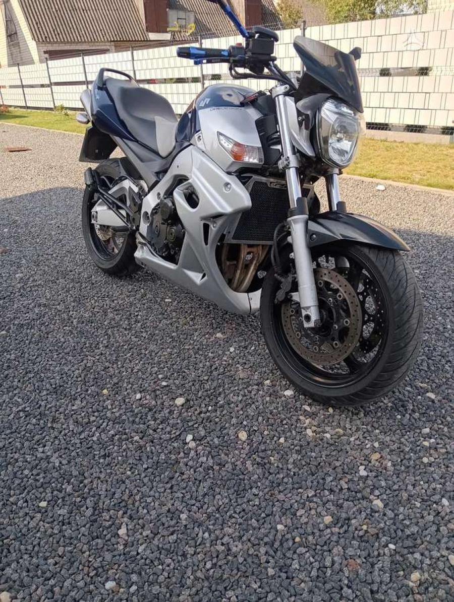 Blue Suzuki GSR 2006 in Kedainiai, with an engine capacity of 0.60 L and mileage of 44 thousand km for 2950 €, photo 11 on AUTOMOTO.COM.LV