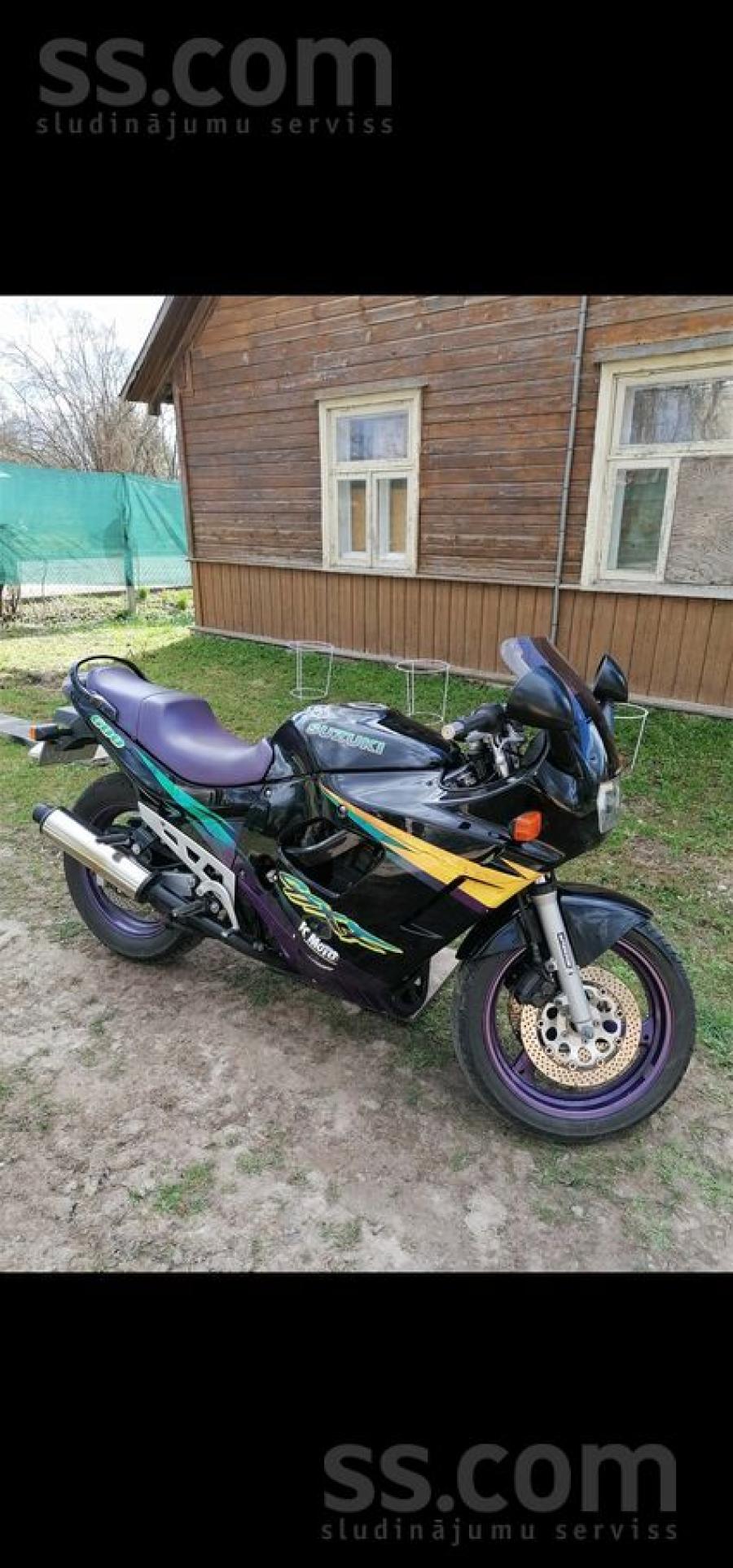 Suzuki GSX 600F 1996 in Aizkraukle, with an engine capacity of 0.60 L and mileage of 0 thousand km for 2100 €, photo 5 on AUTOMOTO.COM.LV