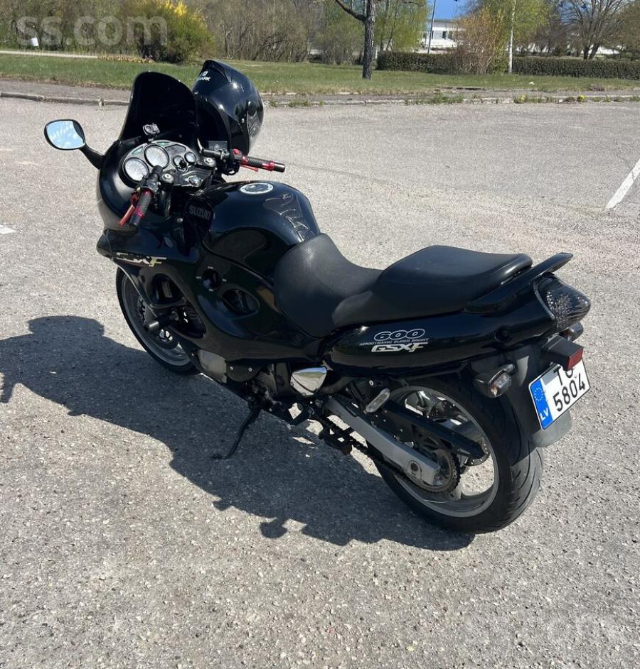 Сузуки GSX 600F 1999 в Кулдига, объемом двигателя 0.60 л и пробегом 0 тыс. км за 1500 €, фото 6 на AUTOMOTO.COM.LV