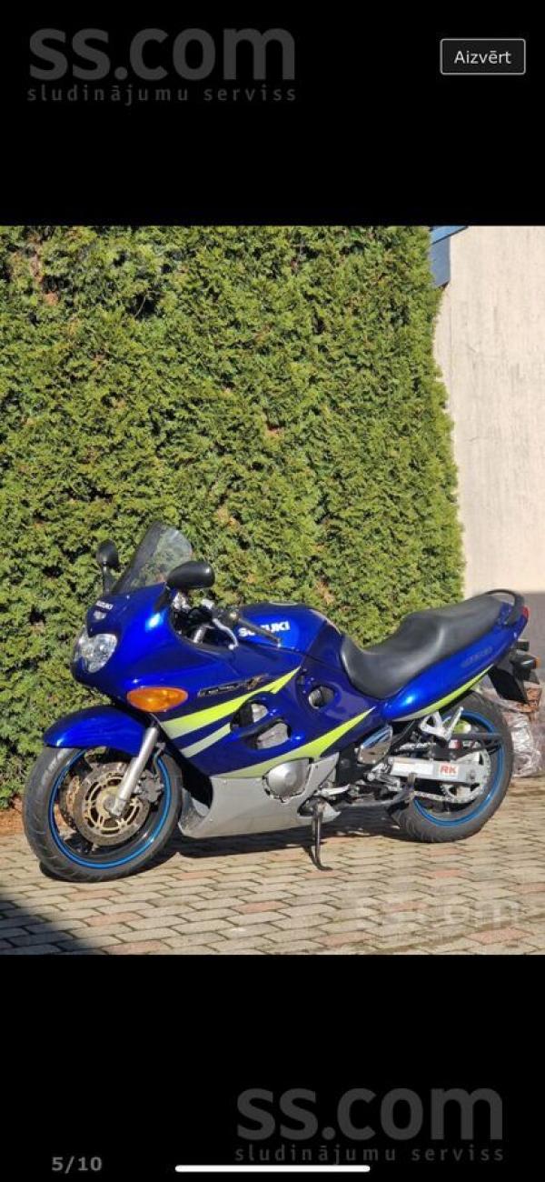 Suzuki GSX 600F 2003 Rīga, ar dzinēja tilpumu 0.60 L un nobraukumu 0 tūkst. km par 1700 €, foto 5 vietnē AUTOMOTO.COM.LV