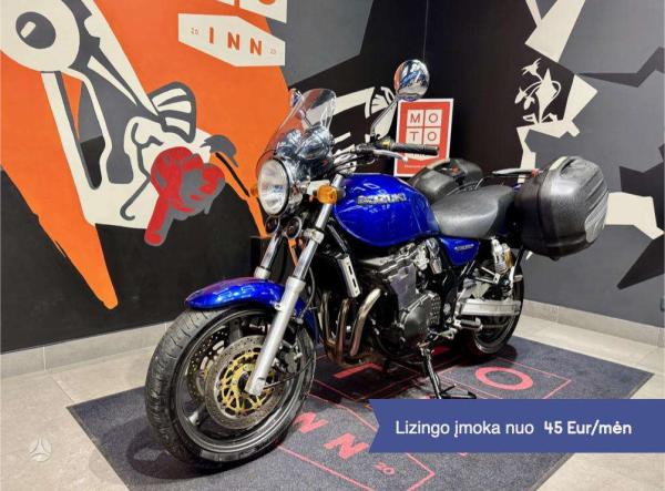 Zils Suzuki GSX 2001 Viļņa, ar dzinēja tilpumu 0.75 L un nobraukumu 46 tūkst. km par 2199 €, foto 1 vietnē AUTOMOTO.COM.LV