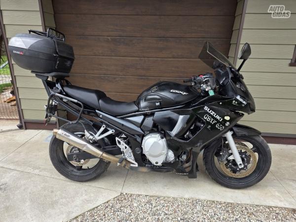 Black Suzuki GSX-F 2008 in Pasvalys, with an engine capacity of 0.65 L and mileage of 82 thousand km for 1399 €, photo 1 on AUTOMOTO.COM.LV