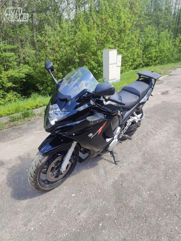 Melns Suzuki GSX-F 2008 Ignalina, ar dzinēja tilpumu 0.65 L un nobraukumu 82 tūkst. km par 2450 €, foto 1 vietnē AUTOMOTO.COM.LV