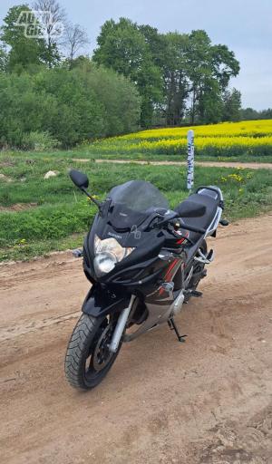 Черный Сузуки GSX-F 2008 в Паневежис, объемом двигателя 0.65 л и пробегом 55 тыс. км за 1990 €, фото 3 на AUTOMOTO.COM.LV