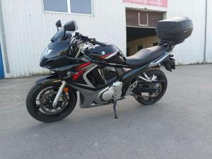 Черный Сузуки GSX-F 2008 в Клайпеда, объемом двигателя 0.65 л и пробегом 25 тыс. км за 2600 €, фото  на AUTOMOTO.COM.LV