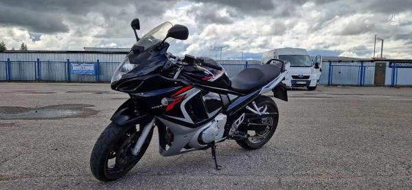 Черный Сузуки GSX-F 2008 в Паневежис, объемом двигателя 0.65 л и пробегом 47 тыс. км за 2500 €, фото 1 на AUTOMOTO.COM.LV