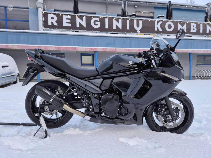 Melns Suzuki GSX-F 2013 Klaipėda, ar dzinēja tilpumu 0.66 L un nobraukumu 29 tūkst. km par 3600 €, foto 6 vietnē AUTOMOTO.COM.LV