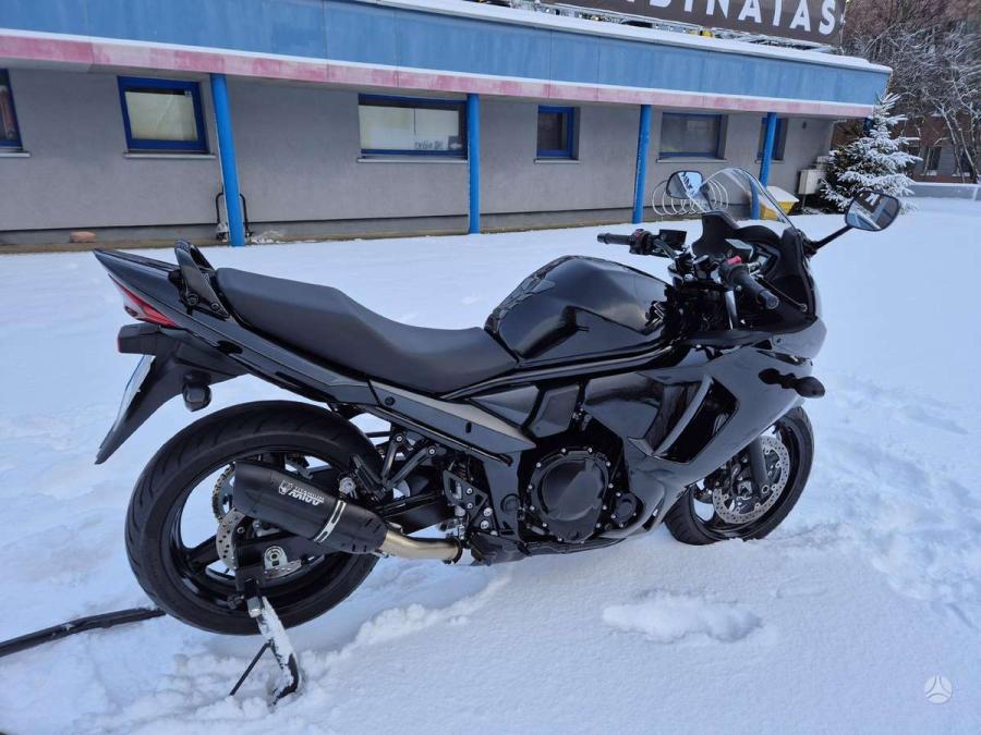 Melns Suzuki GSX-F 2013 Klaipėda, ar dzinēja tilpumu 0.66 L un nobraukumu 29 tūkst. km par 3600 €, foto 8 vietnē AUTOMOTO.COM.LV