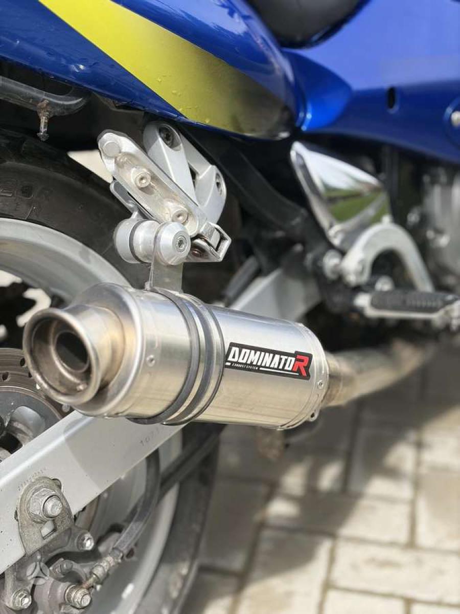 Blue Suzuki GSX-F 2001 in Rokiskis, with an engine capacity of 0.60 L and mileage of 60 thousand km for 1500 €, photo 5 on AUTOMOTO.COM.LV