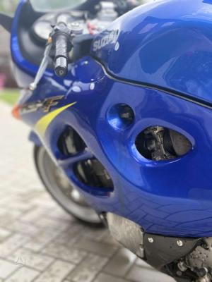 Blue Suzuki GSX-F 2001 in Rokiskis, with an engine capacity of 0.60 L and mileage of 60 thousand km for 1500 €, photo 10 on AUTOMOTO.COM.LV