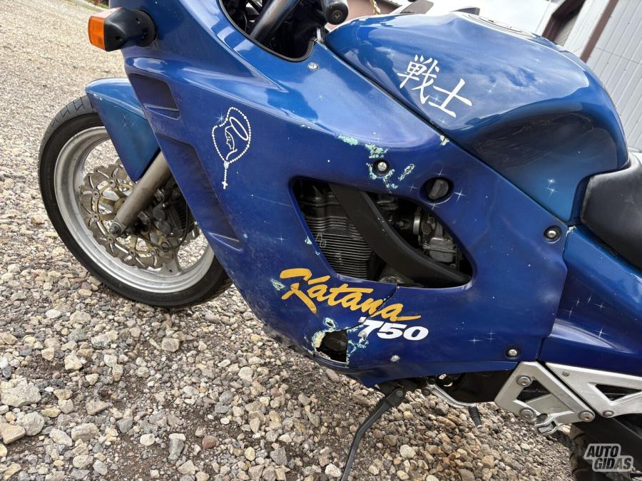 Suzuki GSX-F 1990 in Kelme, with an engine capacity of 0.75 L and mileage of 0 thousand km for 465 €, photo 9 on AUTOMOTO.COM.LV